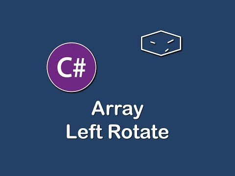 Learn array left rotate in c - Mind Luster