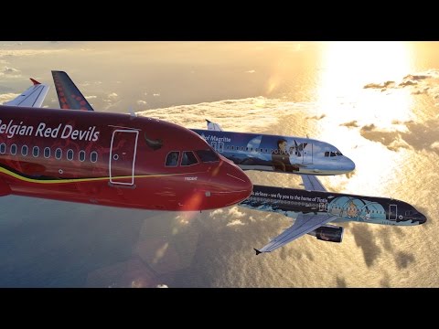 Brussels Airlines: Belgian icons