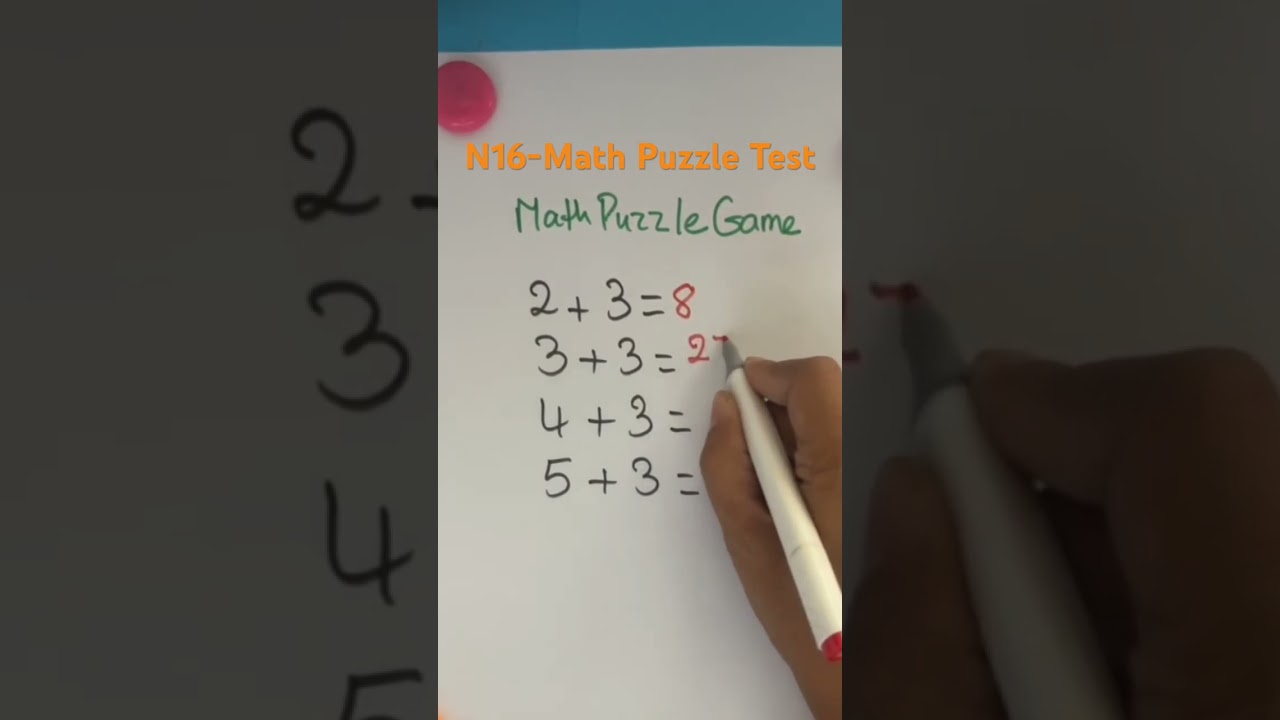 N16-Math Puzzle Test