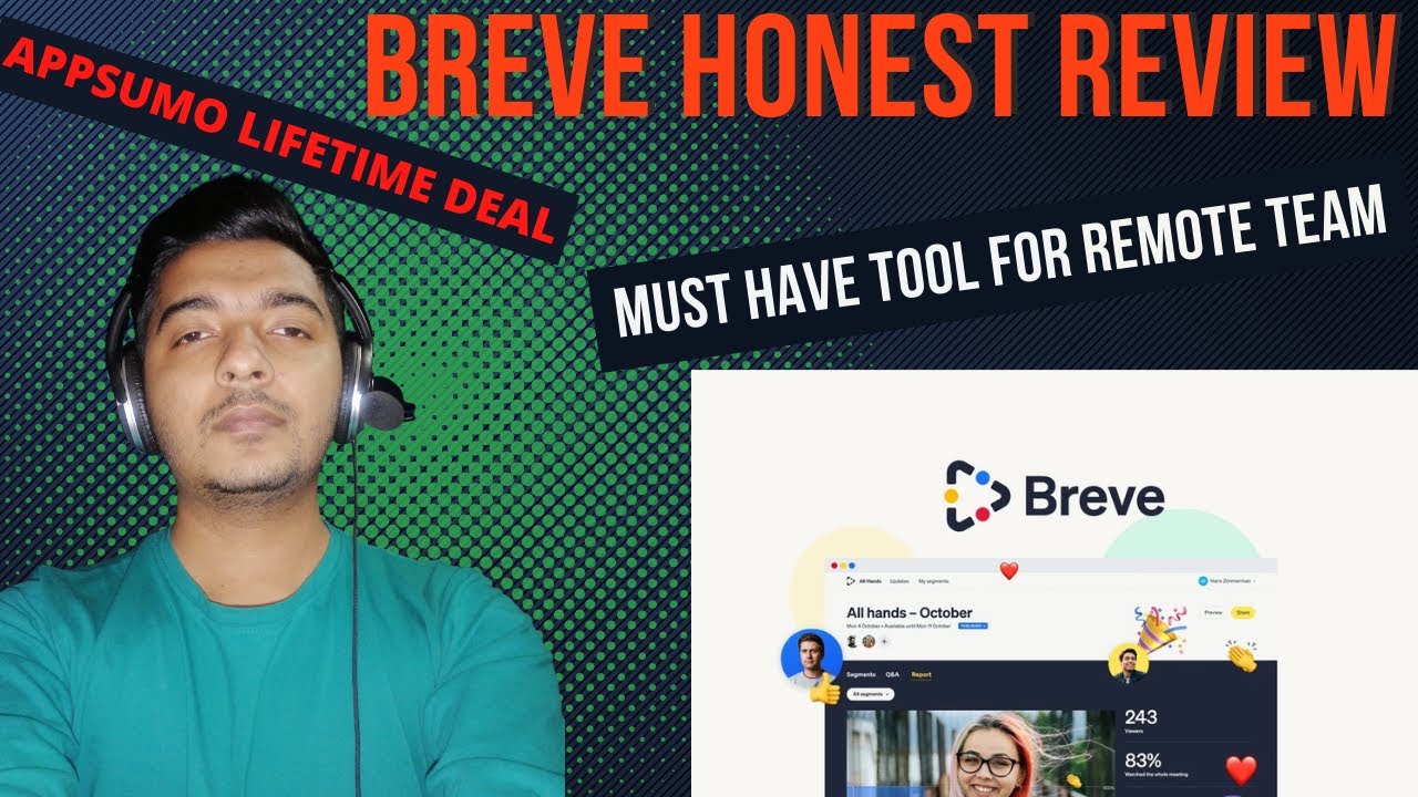 Breve Review & Tutorial - Remote Team Video Feedback Tool - Loom Alternative | AppSumo LTD