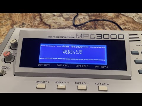 Akai MPC 3000 Memory and OS Chip Install