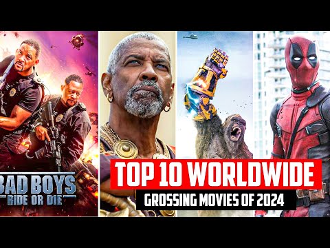2024 TOP 10 GROSSED MOVIES AROUND THE WORLD π πΏπ₯€
