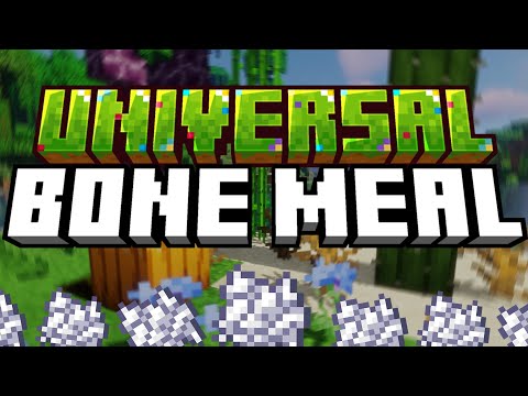 Universal Bone Meal Mod: Grow Everything in Minecraft!