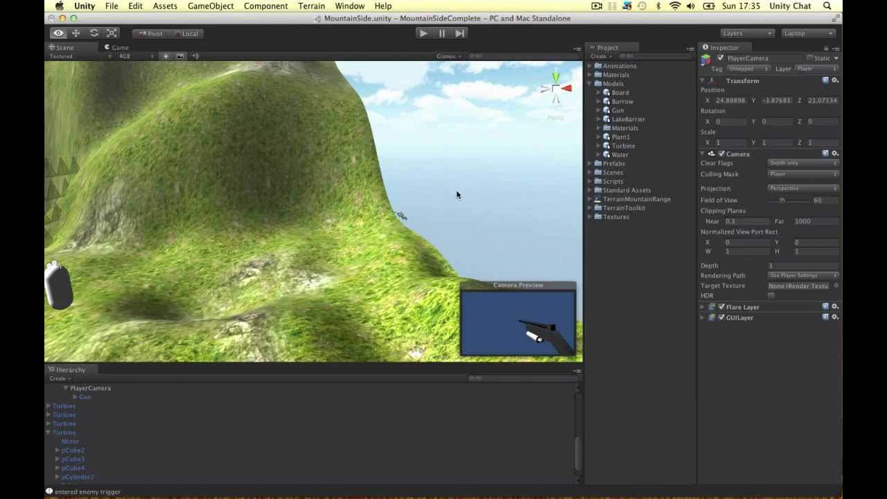 Unity Tutorial - Multiple Camera FPS Setup