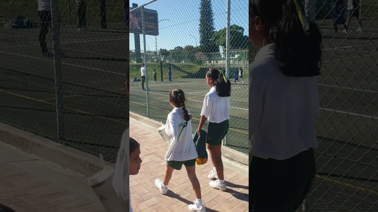 Last Netball match of the Term vs Vredelust Primary school
