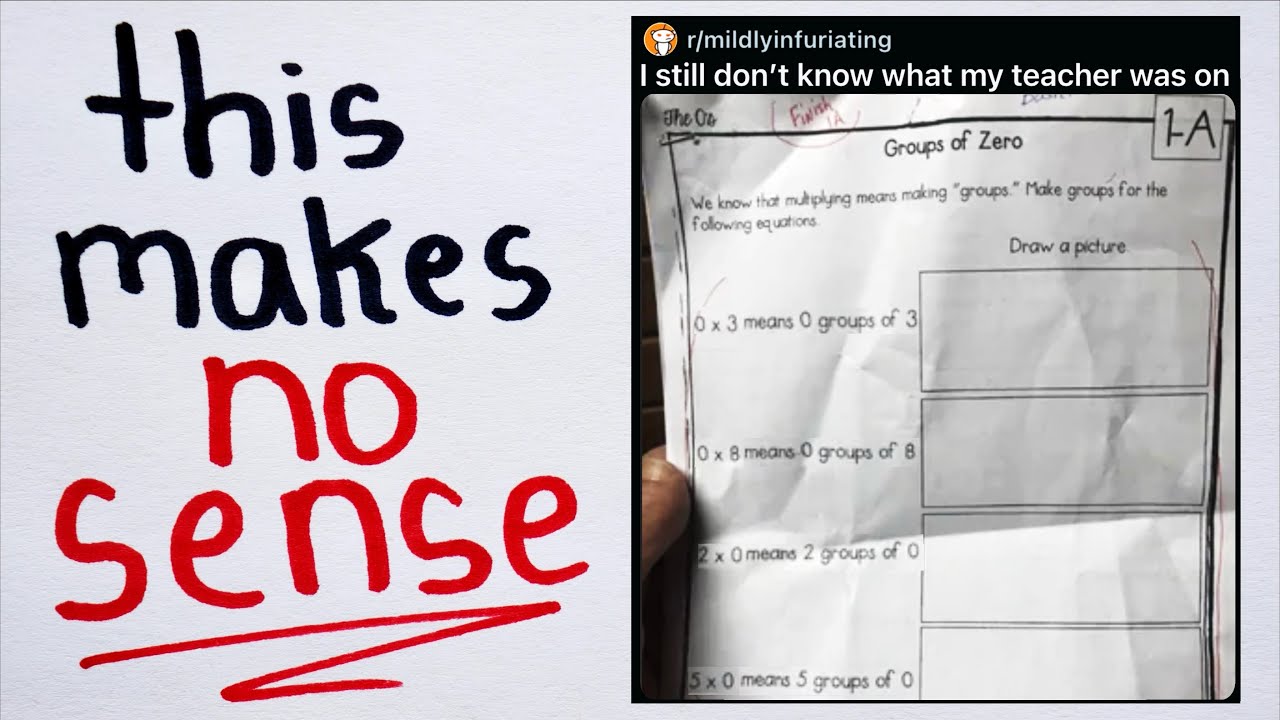 Viral 2nd Grade Math Homework Asks the Impossible
