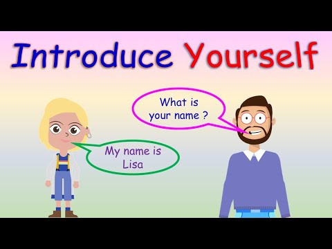 Introduce Yourself in English | Self Introduction for Kids | Yourself |