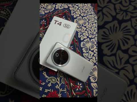 Vivo t4 5G 8GB RAM 256gb storage premium quality battry 7300 mah