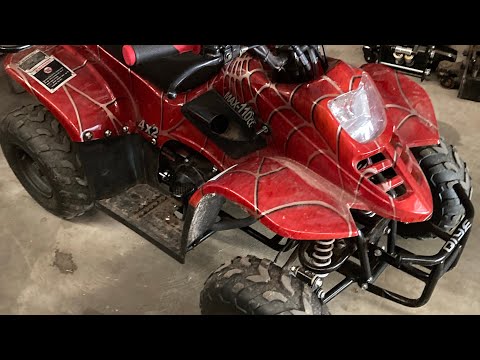 Coolster(China) 110cc ATV Oil Change/Tuneup