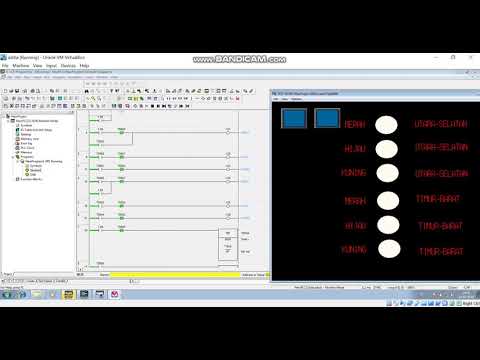 Tutorial lampu lalu lintas dengan PLC omron – Bagi ilmu