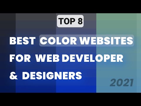 Top 8 Best Websites to Choose Color Combinations For Your Website | 2021