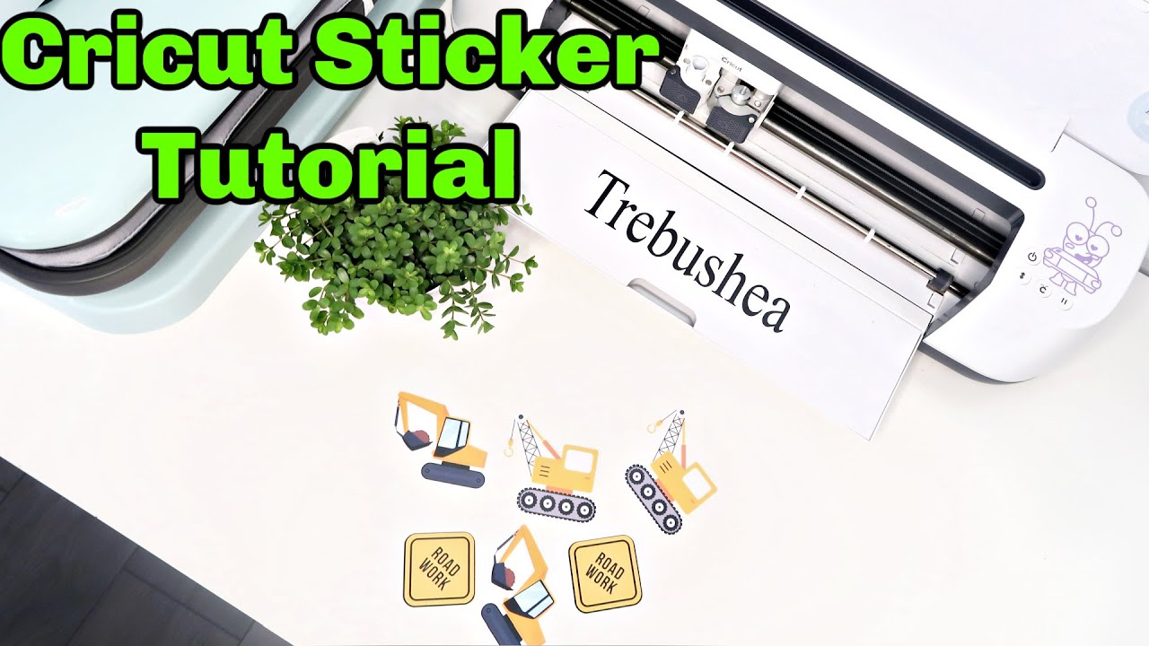 Make STICKERS easily using Cricut Print Then Cut  -  Creative Fabrica Designs