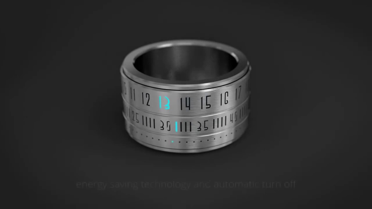 Amazine Gadget - Futurisic Ring Clock You will love