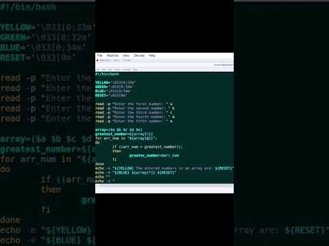 Math's Greatest Number Shell Script 1 find the mistake | #automation | #devops | #python | #linux