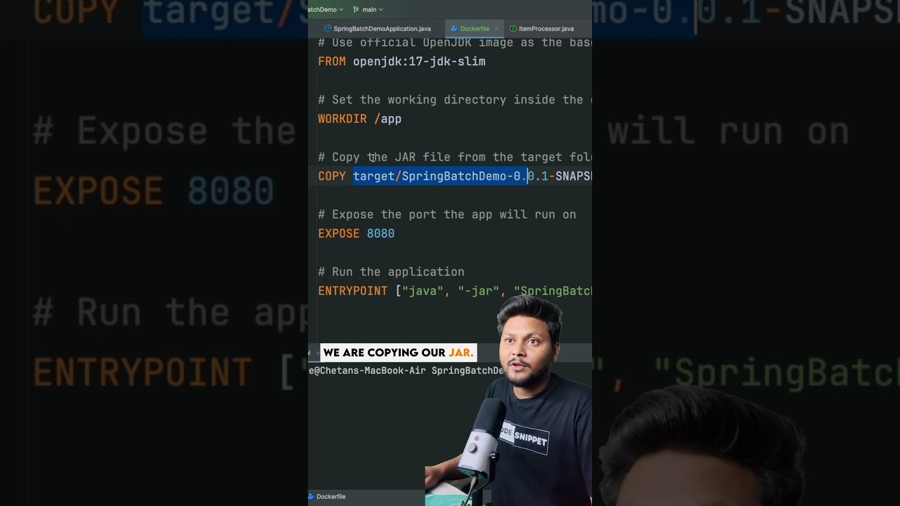 How To Dockerize Spring Boot Application ✅ #docker #springboot