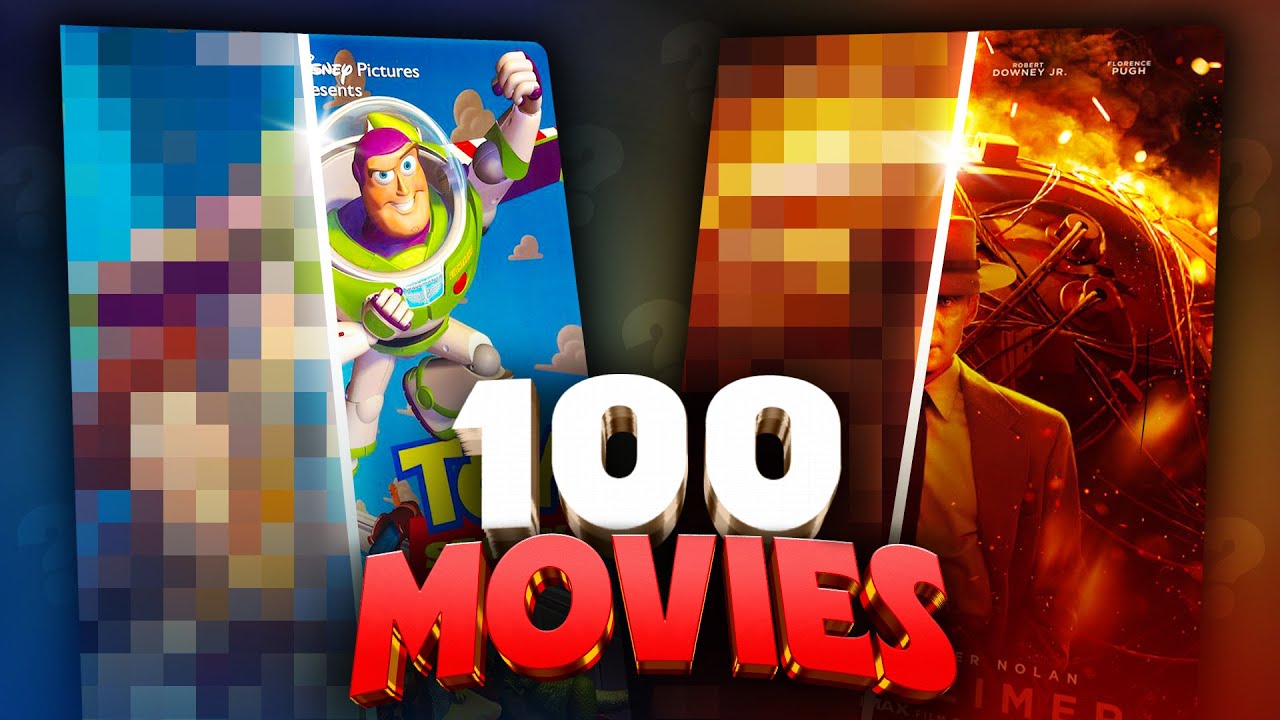Guess 100 Movies PIXELATED - Easy
