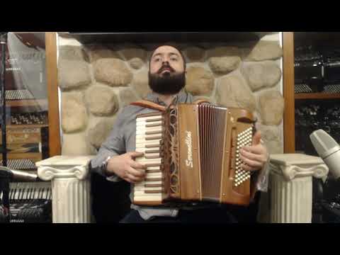 SEREJET3078MW - Mahogany Serenellini Jet Piano Accordion LMM 30 78 $4999
