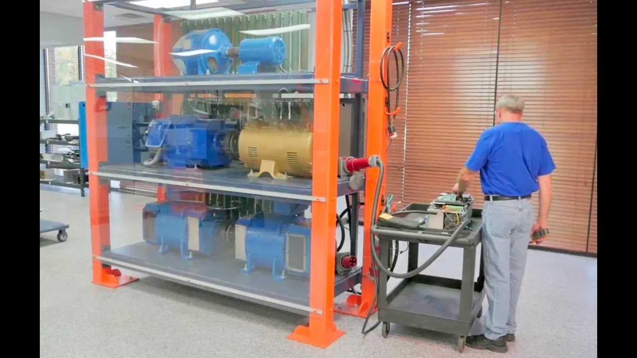 AC Drive Repair with Full Load Dynamometer Test