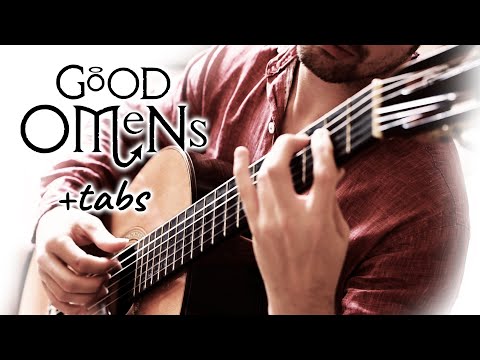 GOOD OMENS Theme - Guitar Cover | Buenos Presagios Guitarra | Season 1 and Season 2