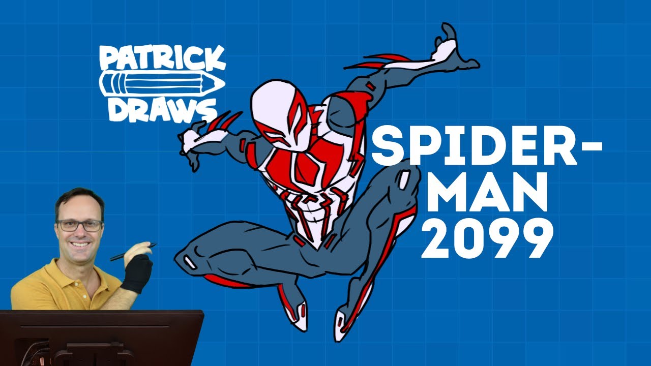 Patrick Draws Spider-Man 2099