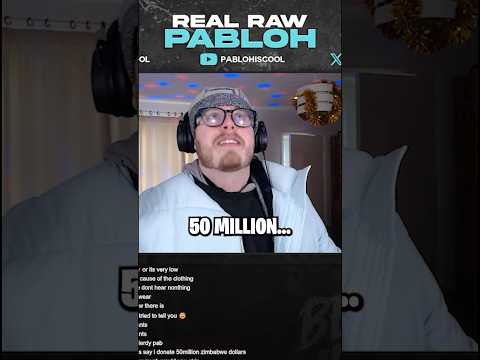 DONATING $50,000,000 ZIMBABWE DOLLARS!