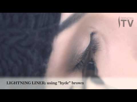 How to Get Kat Von D's Metallic Bronze Lightning Liner Look Sephora
