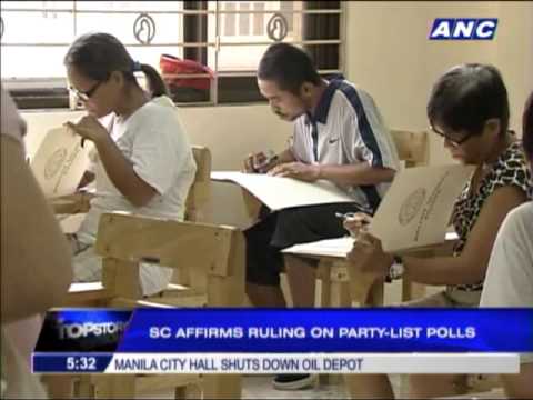 Party list polls not just for marginalized sectors, SC says
