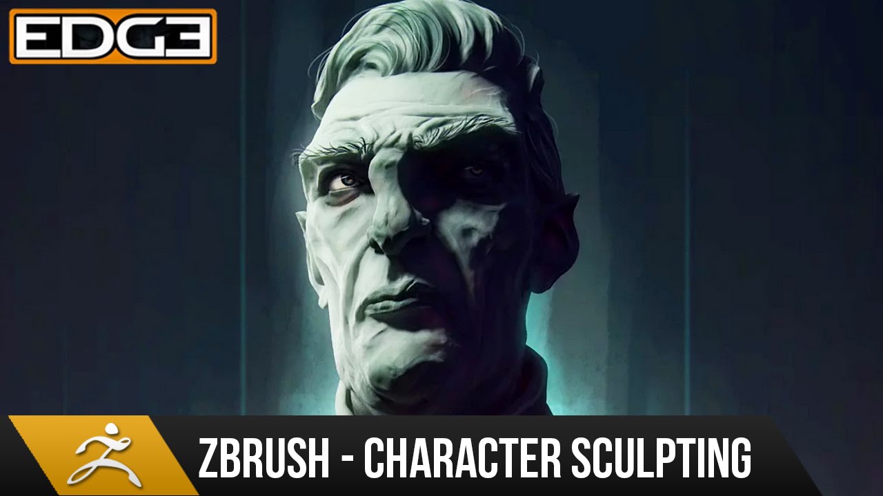 Zbrush Character Sculpting Tutorial - Dishonored Style Portrait in ZBrush 1080p HD