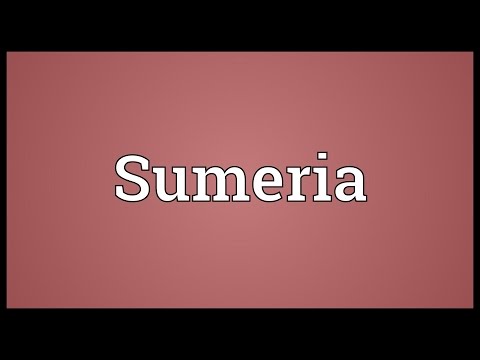 Sumeria Meaning