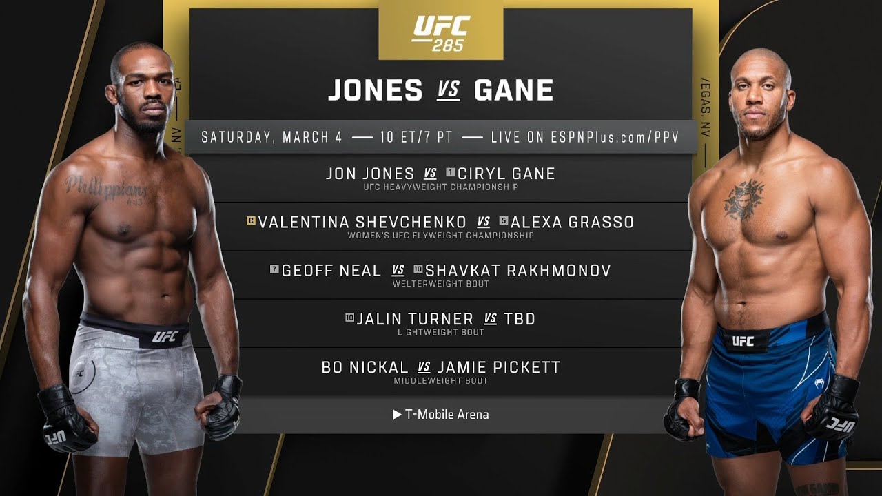 Jon Jones vs Cyril Gane | FULL FIGHT | UFC 285 FREE FIGHT