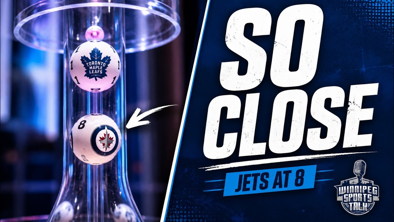 Winnipeg Jets Fall Just Short in Draft Lottery | Playoff Talk + What’s Next