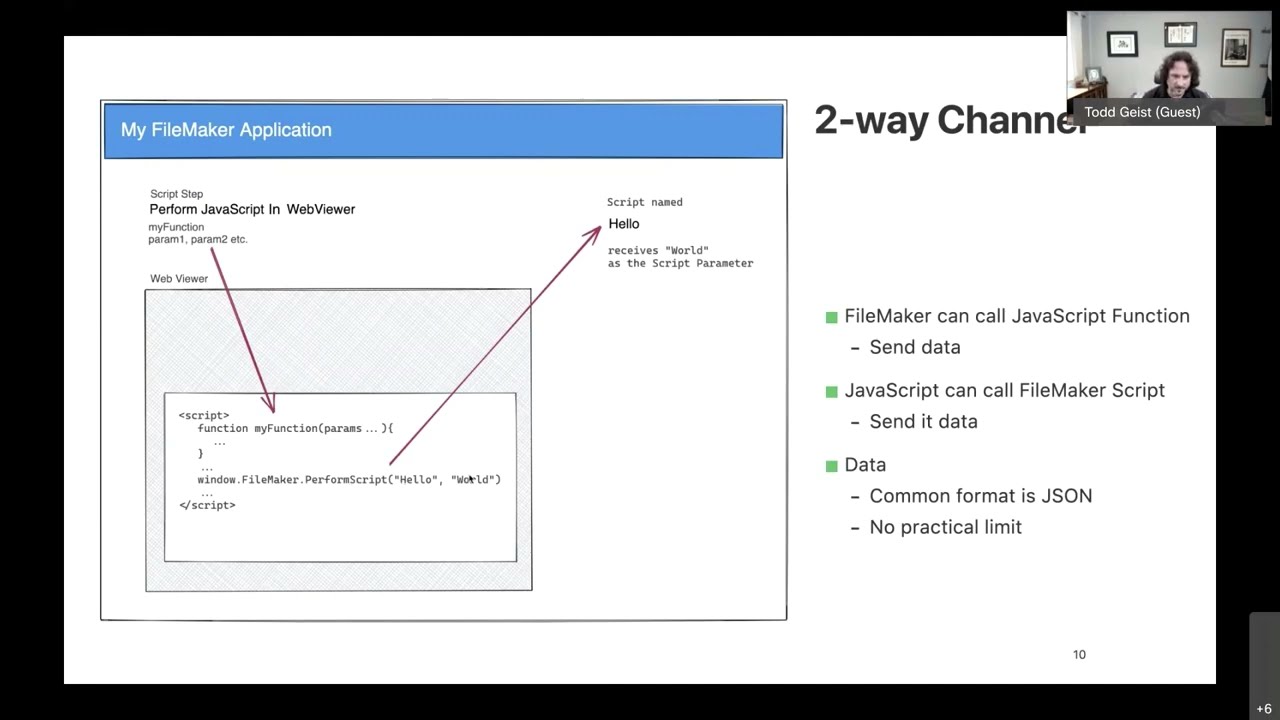 Claris Engage 2020: FileMaker 19 Under the Hood - Javascript and Add ons