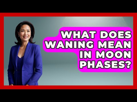 What Does Waning Mean In Moon Phases? - Astrology Awakening