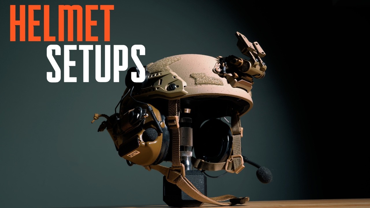 Basic Helmet Setup (Ops Core SF Gen 2 Helmet)