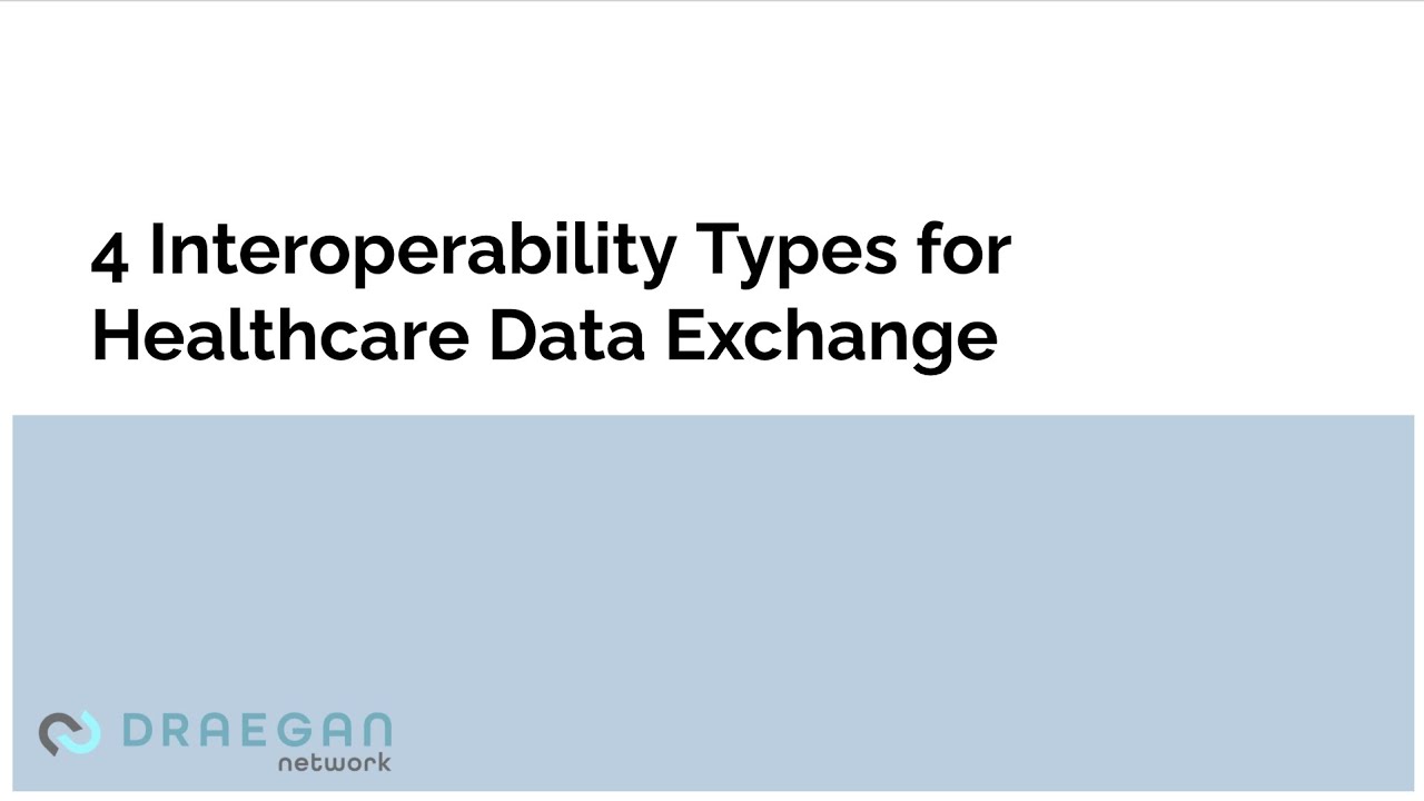 Understanding the Four Types of Interoperability in Clinical Data ...