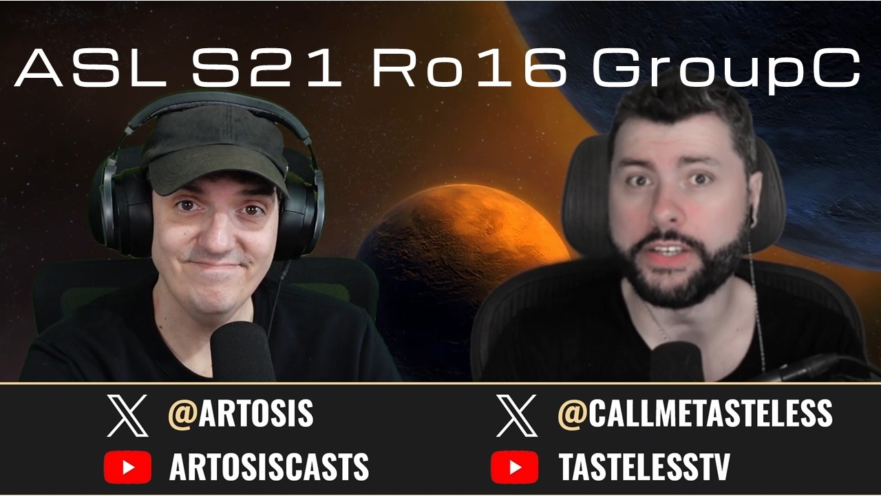 [ENG] ASL Season21 | Ro.16 Group C (Tastosis)