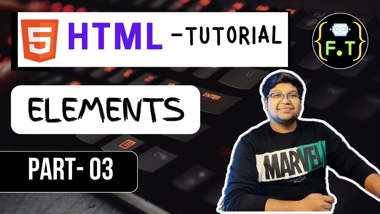 HTML Part- 3 Elements || Complete HTML Tutorial || in HINDI (2024)