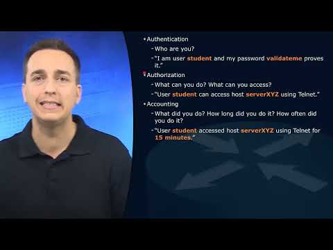 1 AAA Model Network Security Architecture