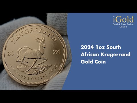 2024 1oz Gold Krugerrand by Rand Refinery