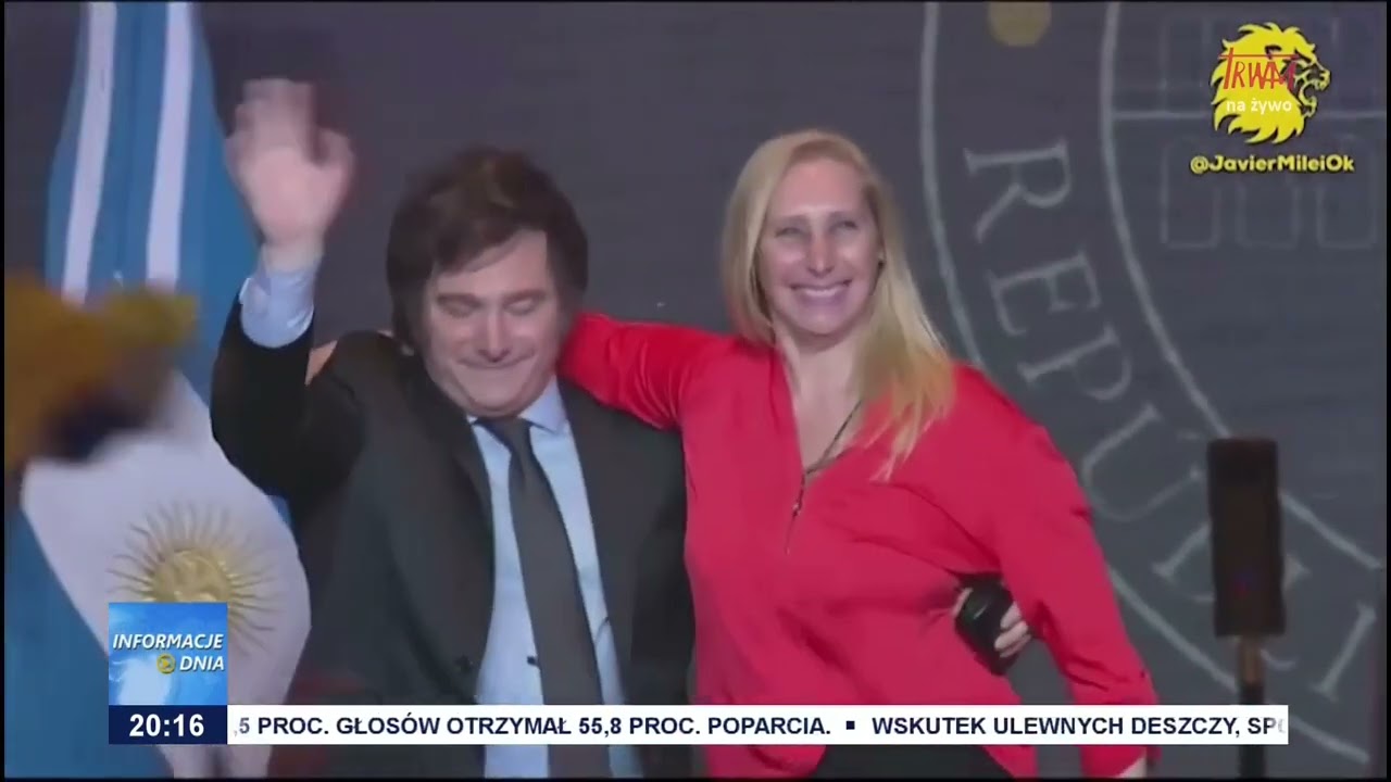 Javier Gerardo Milei wygrał wybory prezydenckie w Argentynie ...