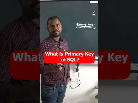 What is the Primary key in Database Table ? | SQL | Learnomate Technologies
