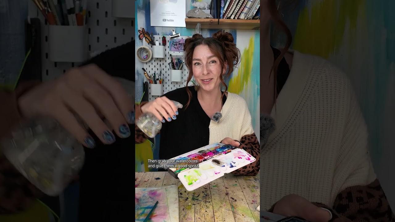 Relax your brain with this easy sketchbook exercise! - The last tutorial in my old studio.