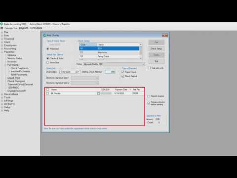 Vendor Invoices and Payments
