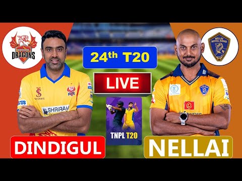 π΄Nellai Royal Kings vs Dindigul Dragons | TNPL 2025 | Live Cricket Score & Commentary