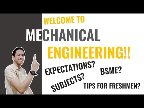 WELCOME TO MECHANICAL ENGINEERING!