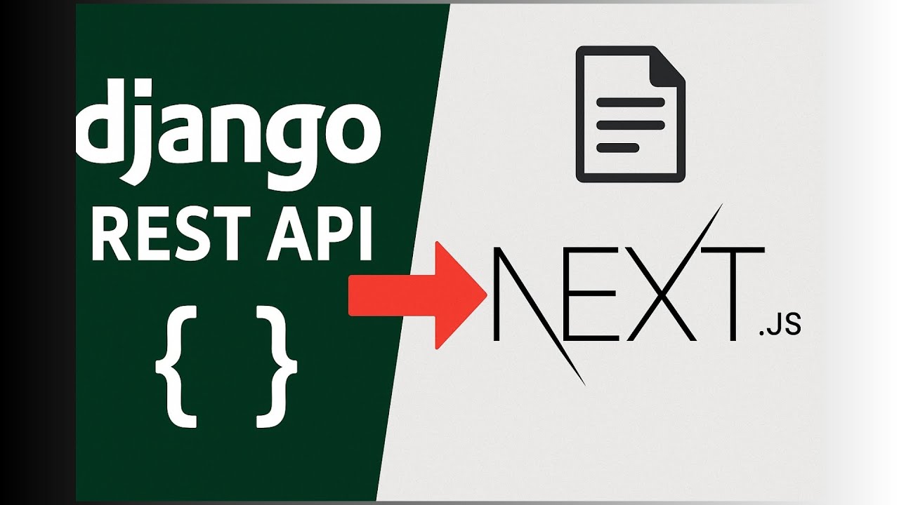 Build a Django Rest API and Integrate with Next js! github source code