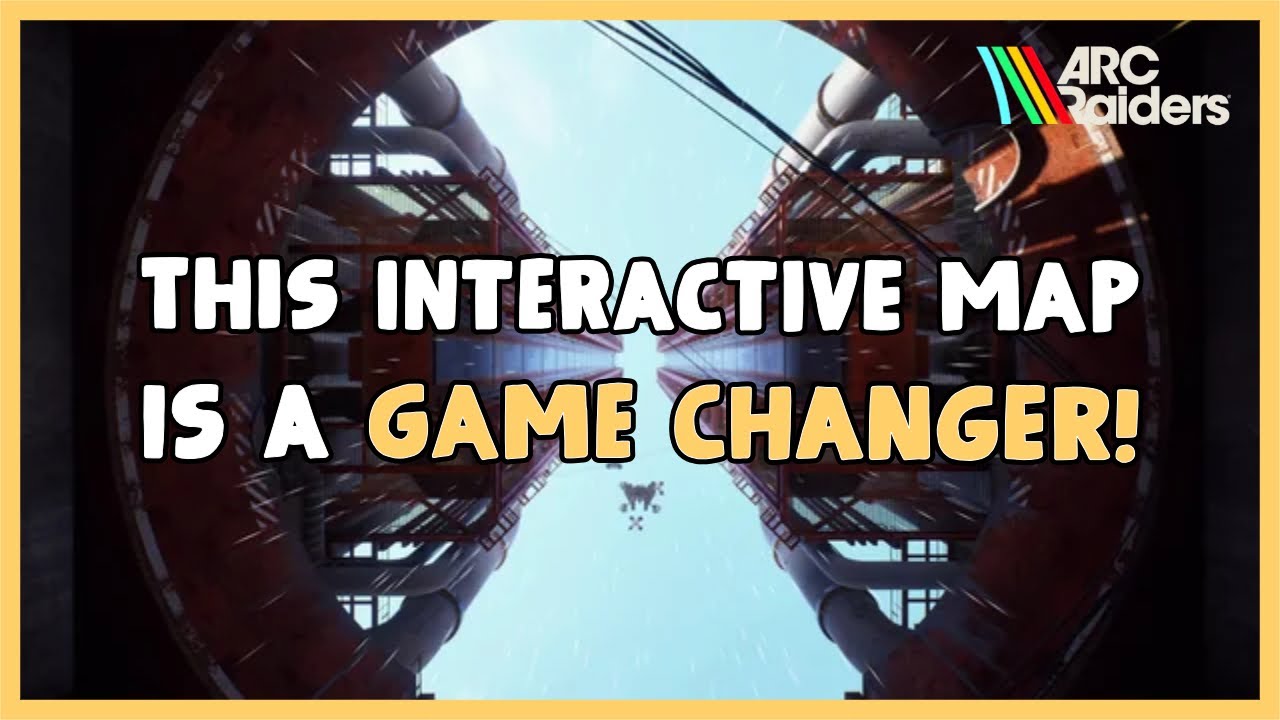 ARC RAIDERS - GAME CHANGING *INTERACTIVE MAP* YOU MUST BE UTILIZING!