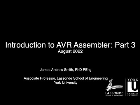 Introduction to Assembler on the AVR -- Part 3