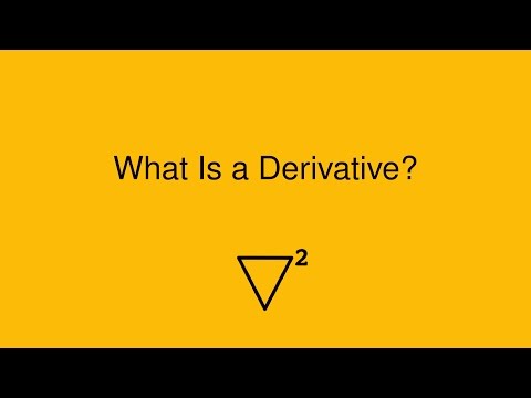 What Is a Derivative?