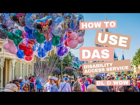 How to Use Disability Access Service (DAS) at Disney parks!